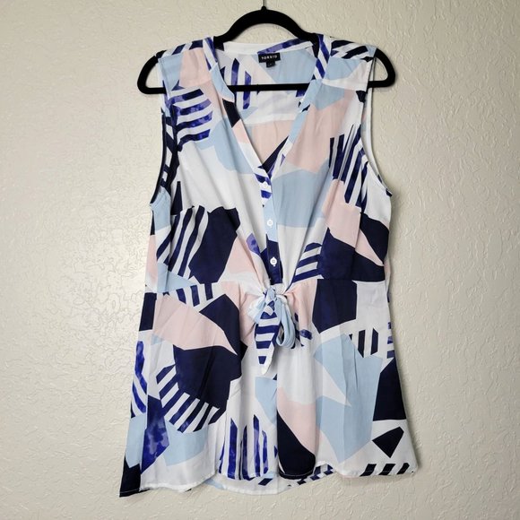 torrid | Tops | Torrid Womens Plus Size Lightweight Flowy Semi Sheer V ...